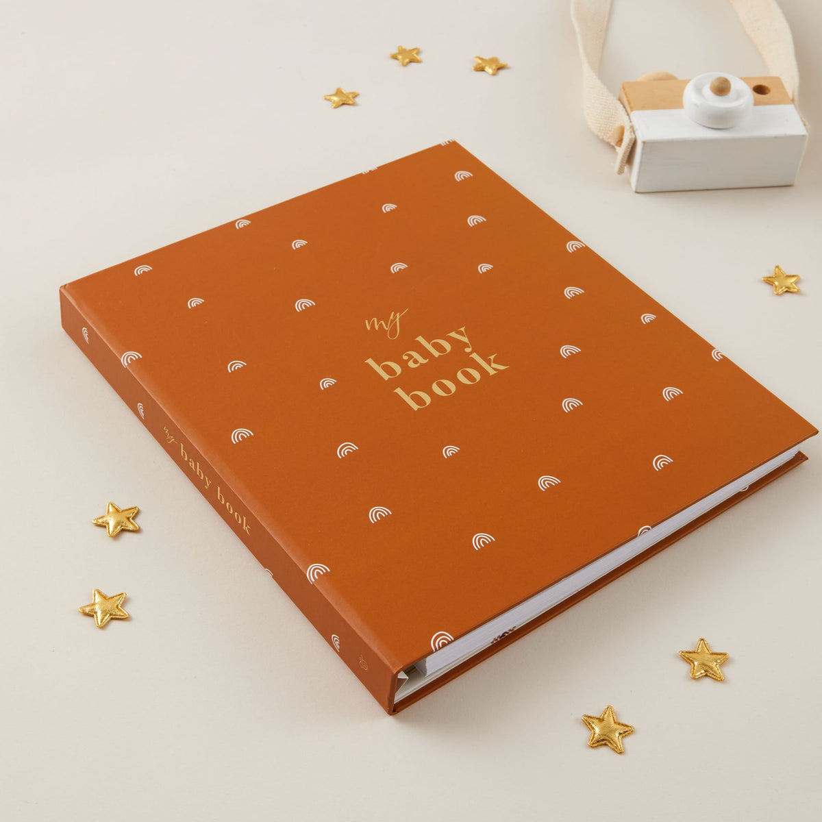 My Baby Book - Baby Memory Book - Rainbow – modern baby mx